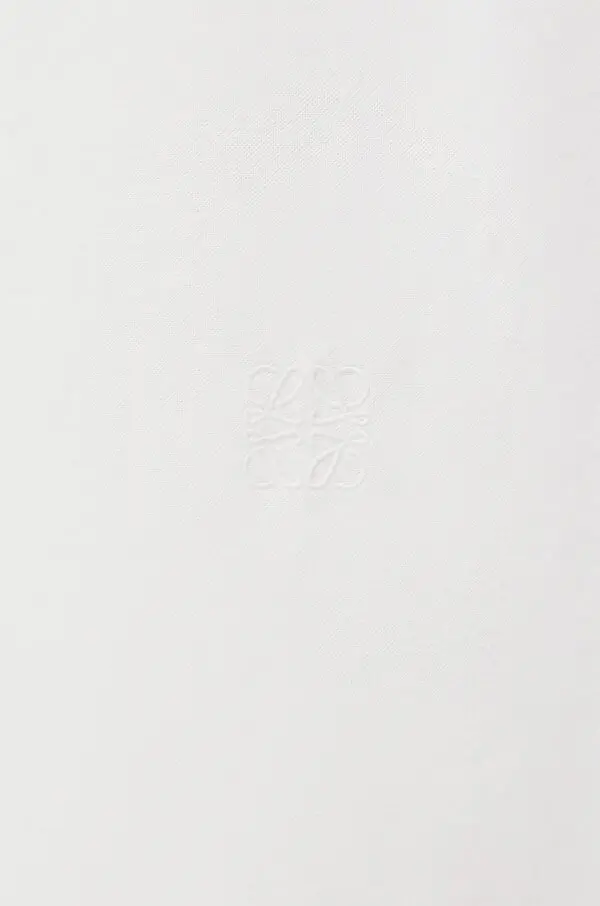 Loewe Logo Embroidered Long-sleeved Shirt