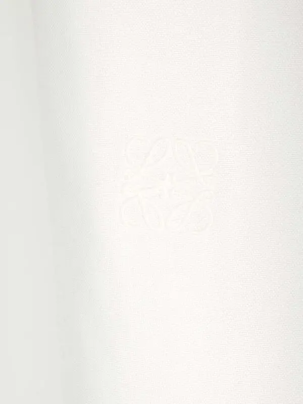Loewe Logo Embroidered Long-sleeved Shirt