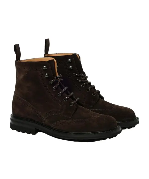 Church's Mc Farlane Suede Lace-up Boots - Brown