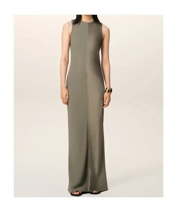 Ami Long Straight Dress