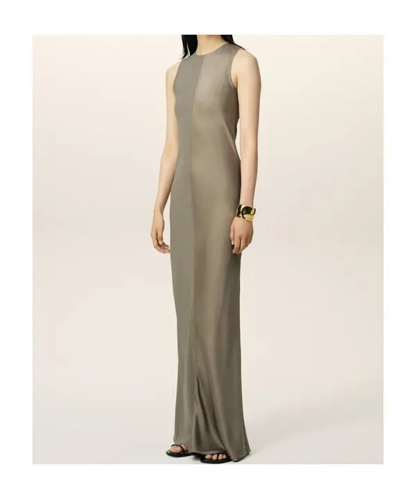Ami Long Straight Dress