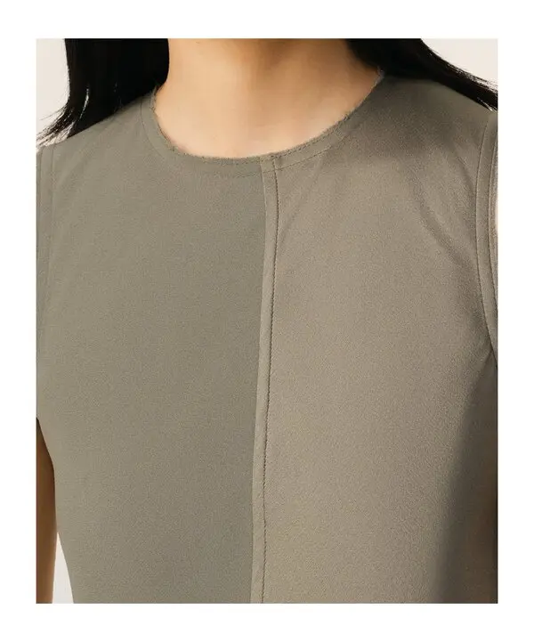 Ami Long Straight Dress