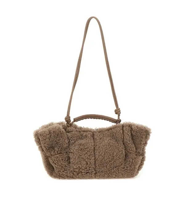 Hereu Knotted Shoulder Bag - Dustygrey