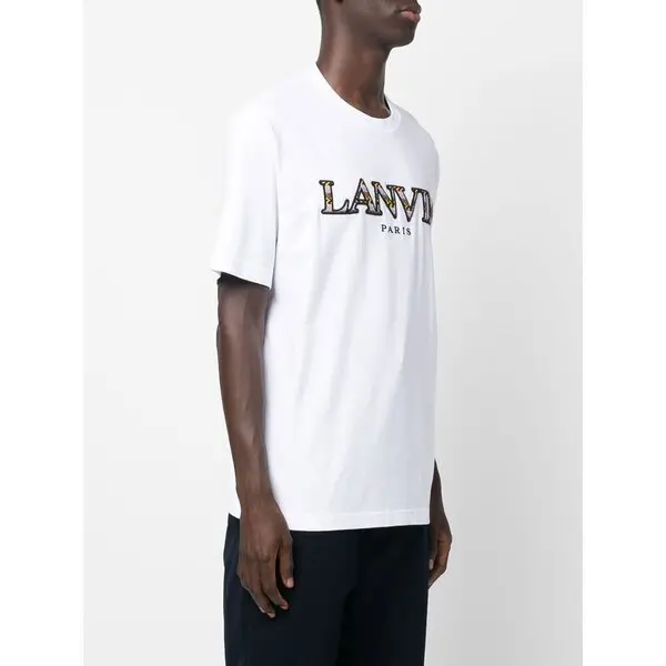 LANVIN Logo Details Short-sleeved T-shirt