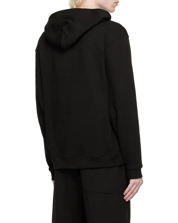 Kenzo Logo Patch Hoodie - Black