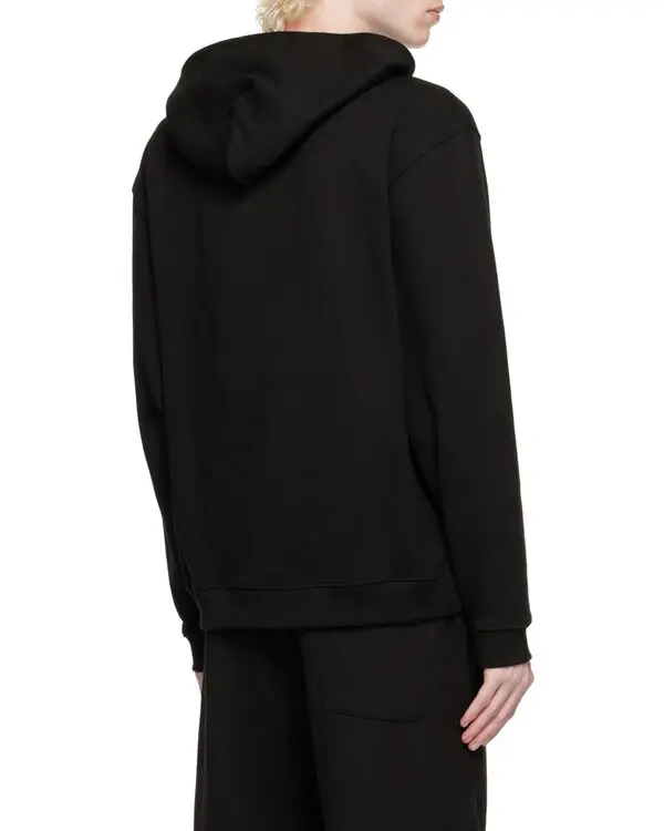 Kenzo Logo Patch Hoodie - Black