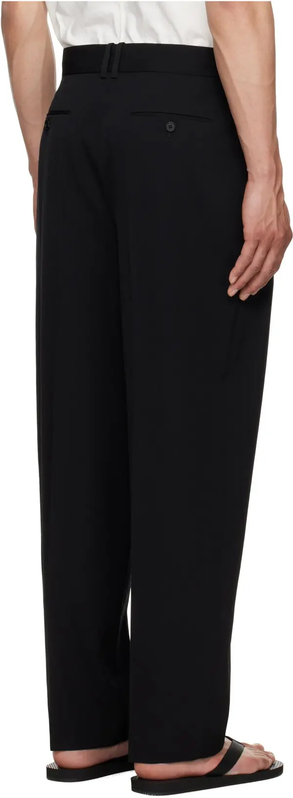 THE ROW Silas Pleated Trousers