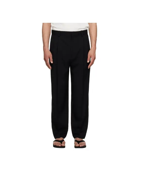 THE ROW Silas Pleated Trousers