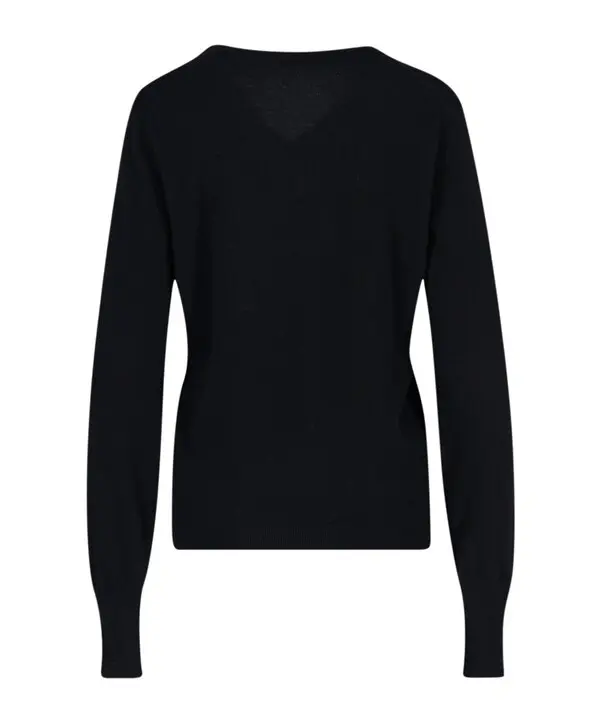 DRUMOHR V-neck Knit Sweater - Black