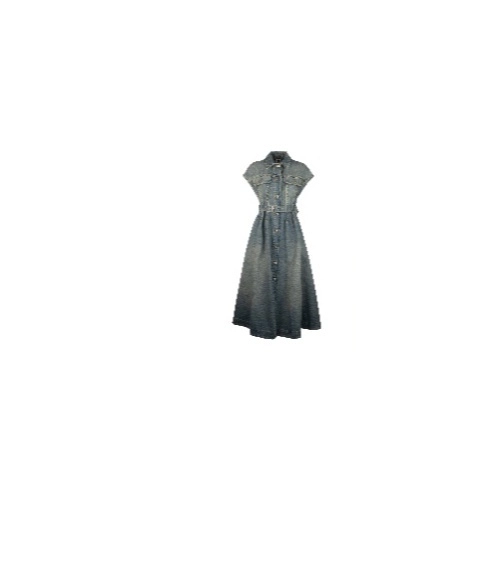 Dior Mid-length Flared Dress With Embroidered Bee And Cd Logo