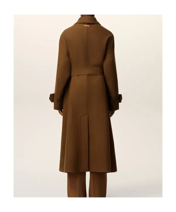 AMI Paris Belted Trench Coat