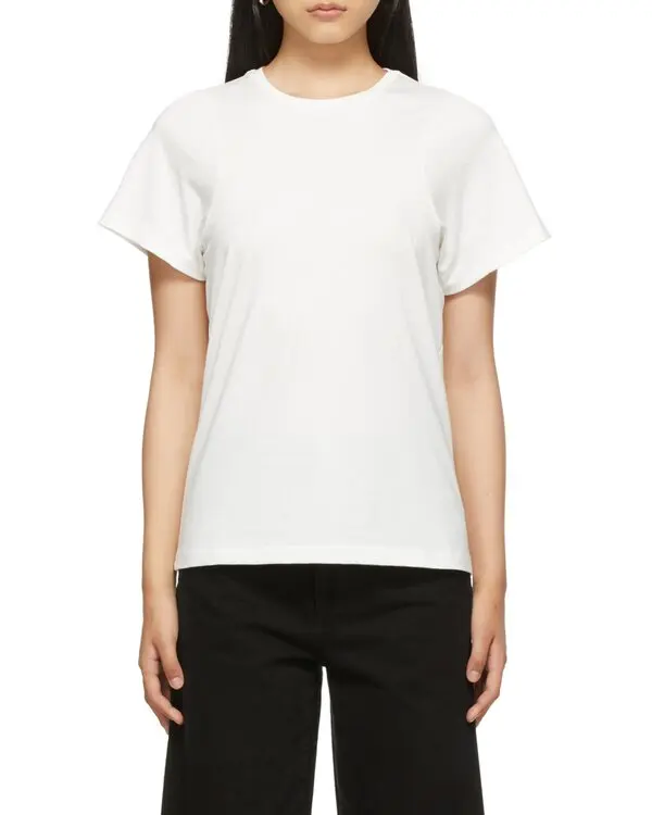 TOTEME Short Sleeve Crewneck T-shirt