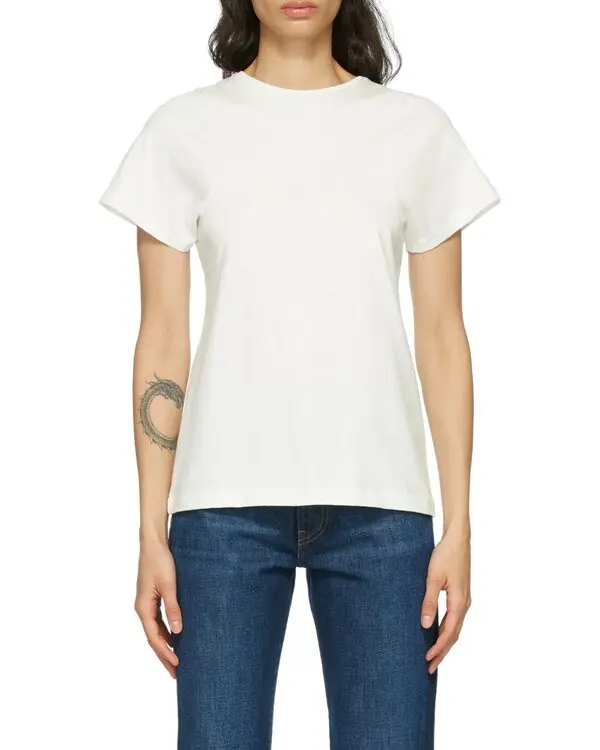 TOTEME Short Sleeve Crewneck T-shirt