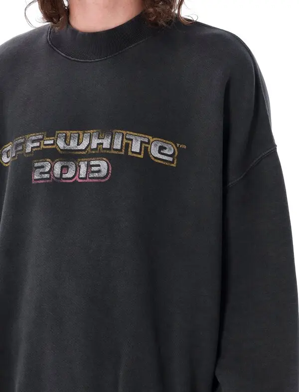 Off-White Logo Printed Crewneck Sweatshirt
