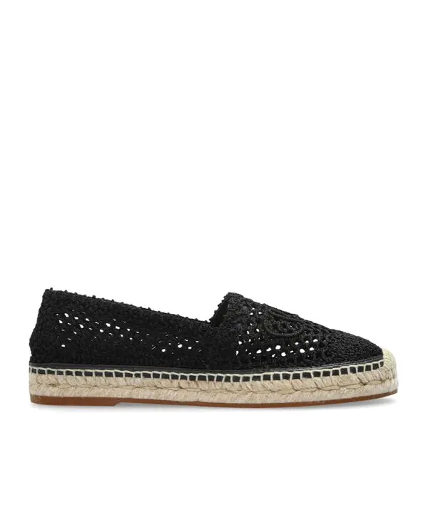 Chloé Isla Espadrilles With Logo Detailing - Black