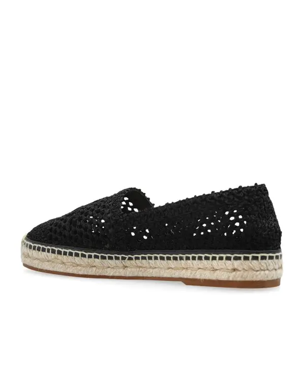 Chloé Isla Espadrilles With Logo Detailing - Black