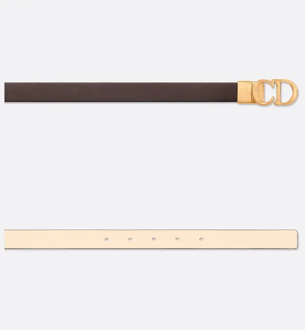 Dior Saddle Belt Reversible
