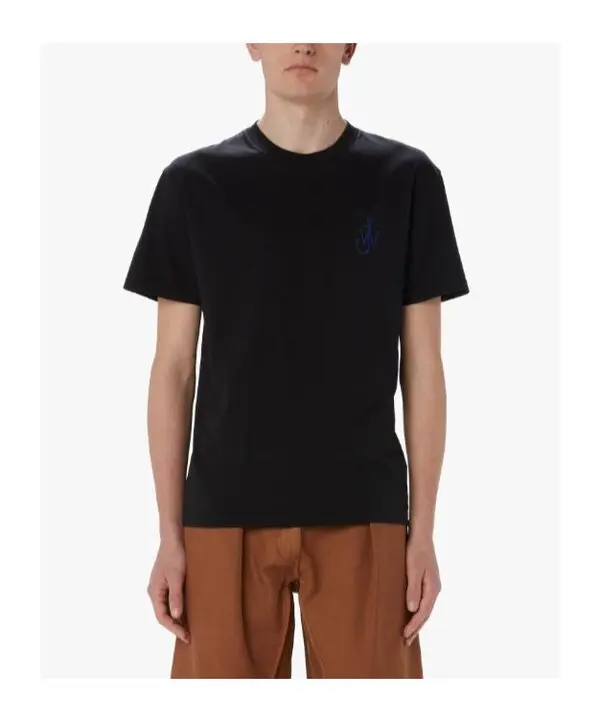J.W.ANDERSON Jw Anderson Anchor Embroidered Back Printed T-shirt