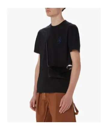 J.W.ANDERSON Jw Anderson Anchor Embroidered Back Printed T-shirt