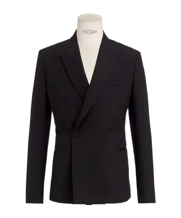 Dior Single-breasted Tailored Blazer - Black