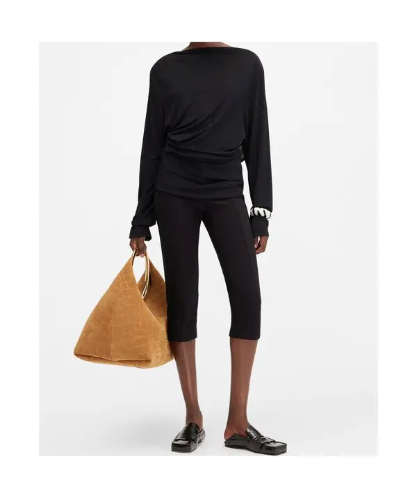 Jacquemus Draped Long Sleeve Top