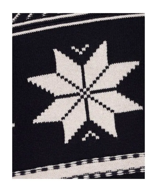 Etro Graphic Intarsia Knitted Crewneck Jumper - Black