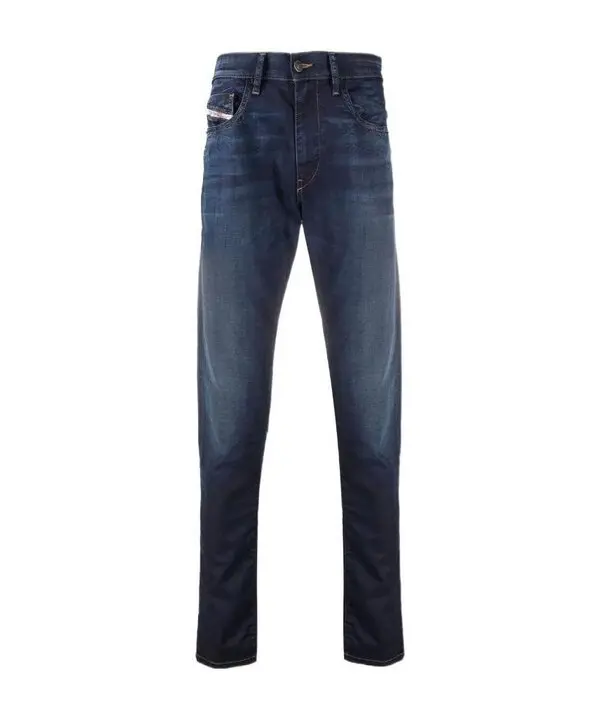 DIESEL® Slim-fit Straight Leg Jeans - Black
