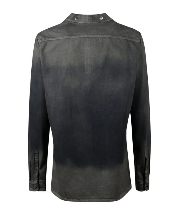 Rick Owens Concordians Larry Fogpocke Denim Shirt