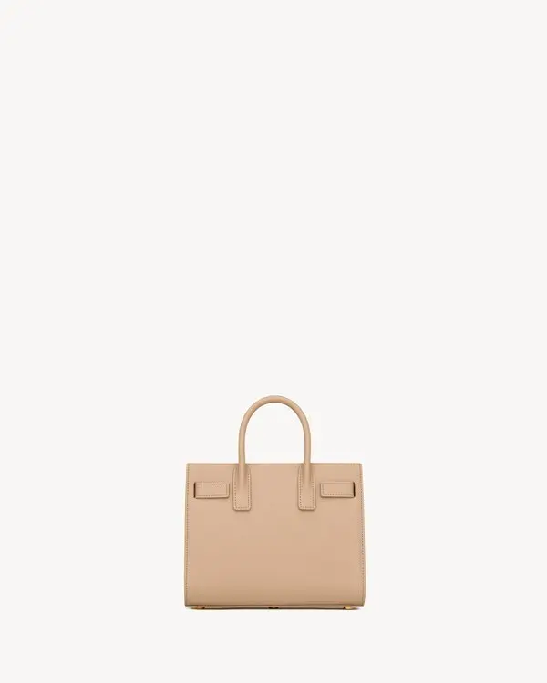 Saint Laurent Sac De Jour Shoulder Bag - Soft Beige