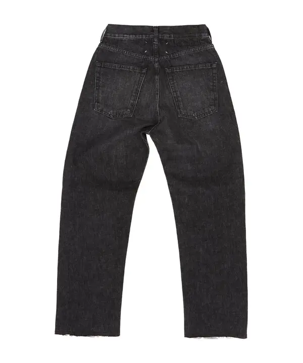 MAISON MARGIELA Straight-leg Frayed Hem Jeans