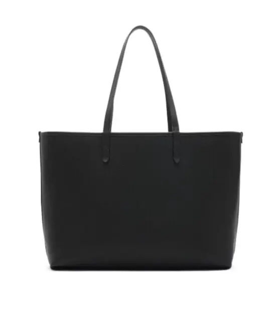 Burberry Reversible Check Tote Bag - Black
