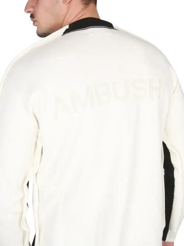 AMBUSH Colour-block Knit Crewneck Sweater