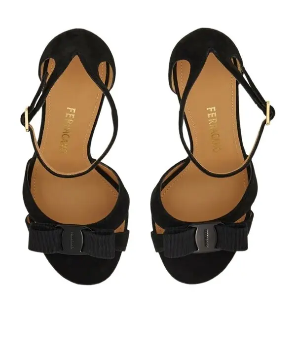 FERRAGAMO Vara Bow High Heel Sandals