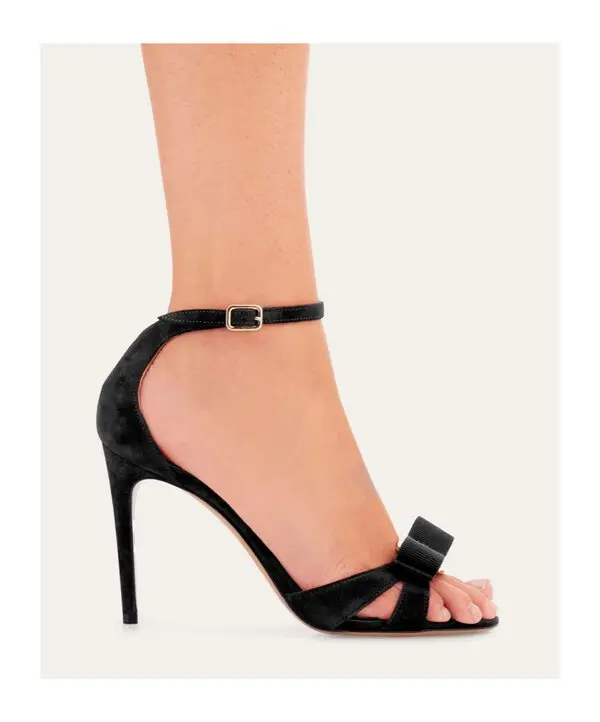 FERRAGAMO Vara Bow High Heel Sandals