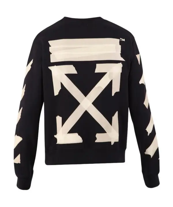 Off-White Tape Arrows Crew Neck Sweatshirt
