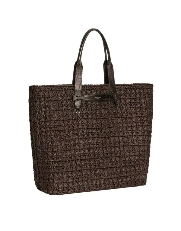 Dolce & Gabbana Crochet Raffia Shopper
