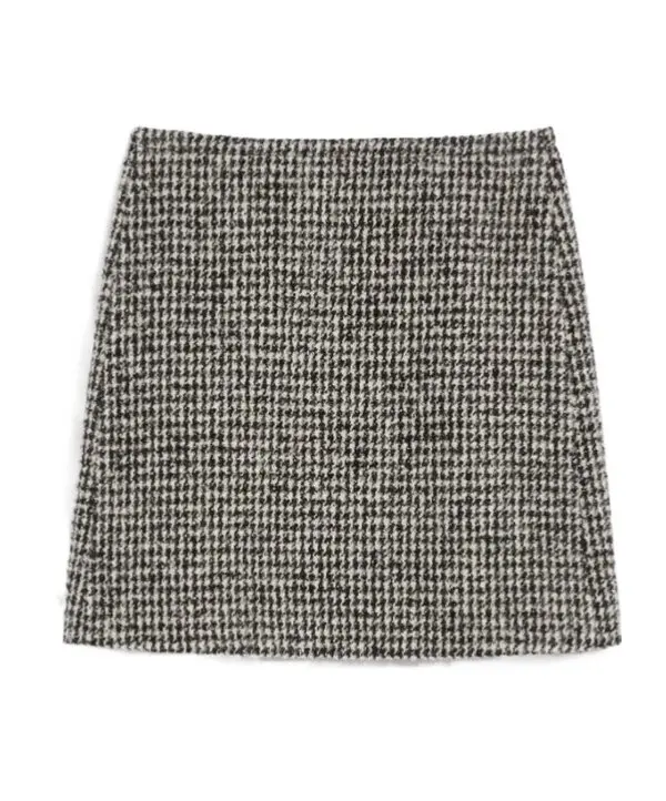 Max Mara Wool And Alpaca Blend Mini Skirt