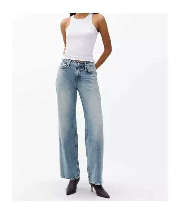 RAG  BONE Rag & Bone Saige Wide Leg Jeans