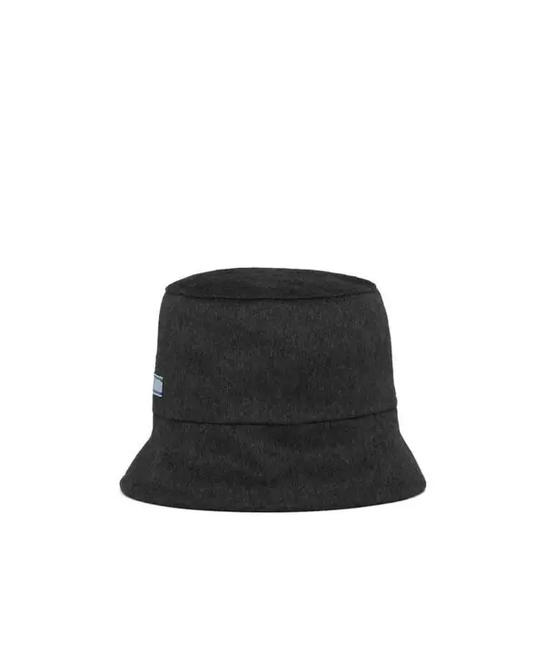 Prada Cashmere Bucket Hat - Black