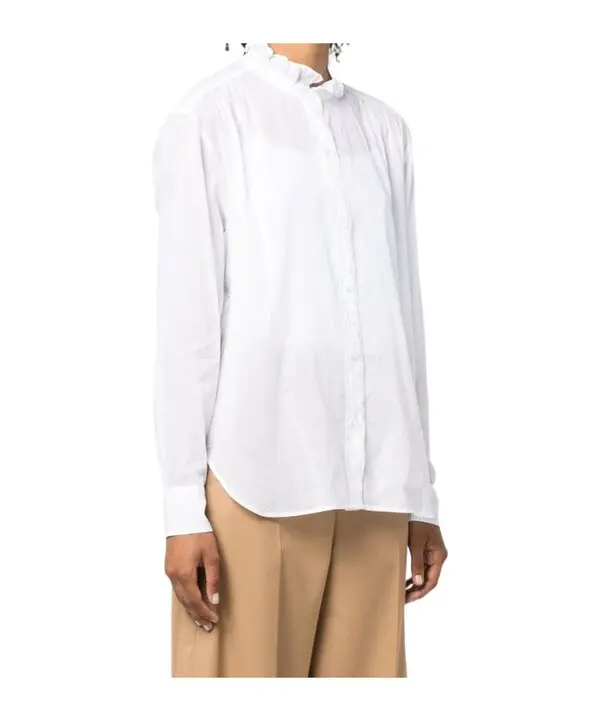 Isabel Marant Étoile Long-sleeved Buttoned Shirt - White