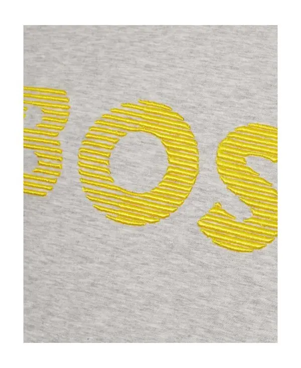 Hugo Boss Round Neck Embroidered Logo Sweater