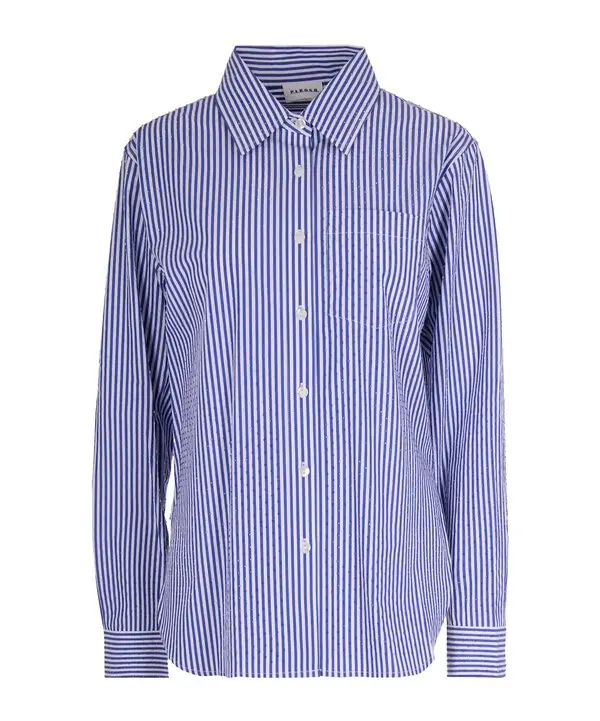 P.a.r.o.s.h Striped Embellished Shirt