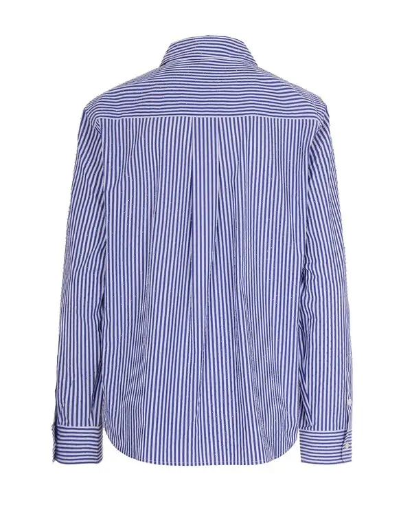 P.a.r.o.s.h Striped Embellished Shirt