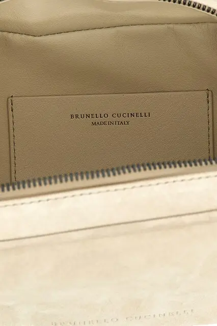 Brunello Cucinelli Small Explorer Handbag - Beige