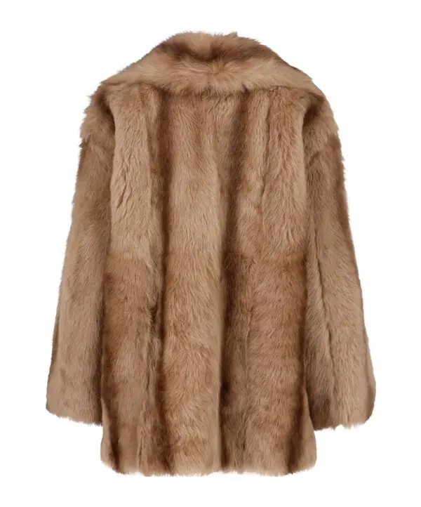 Gucci Degradé Soft Shearling Peacoat