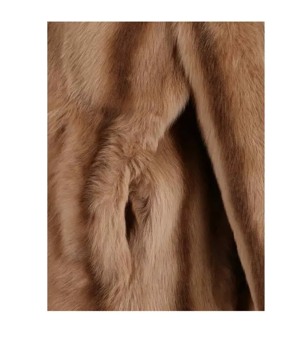 Gucci Degradé Soft Shearling Peacoat