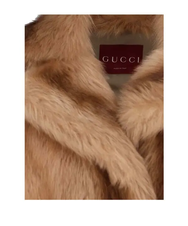 Gucci Degradé Soft Shearling Peacoat