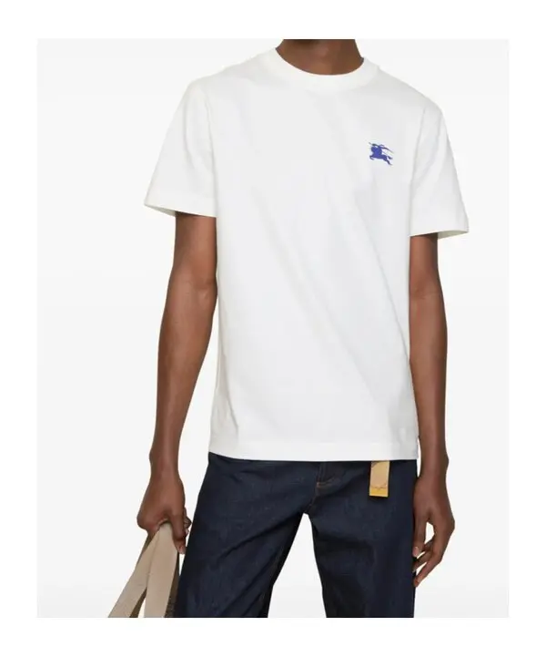 Burberry Ekd Embroidered Crewneck T-shirt