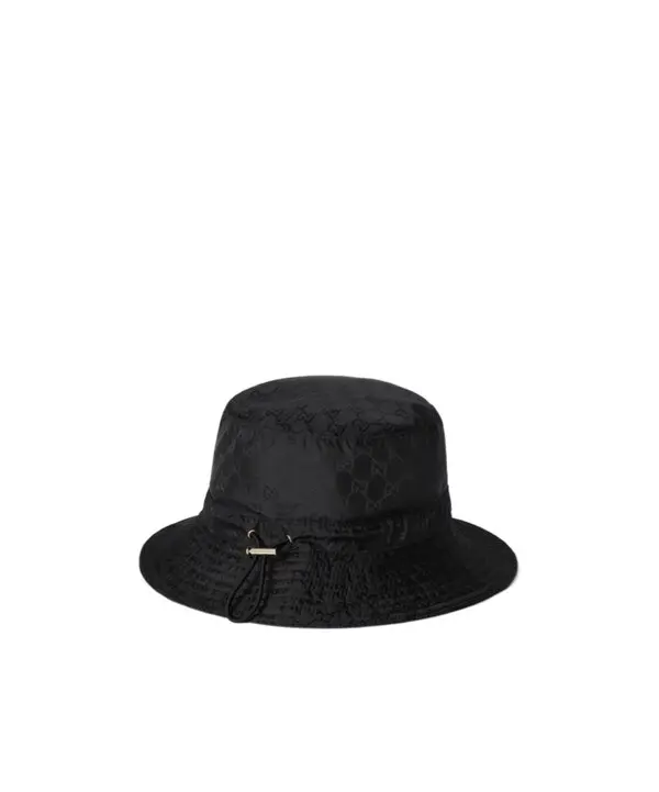 Gucci Reversible Gg Bucket Hat - Black