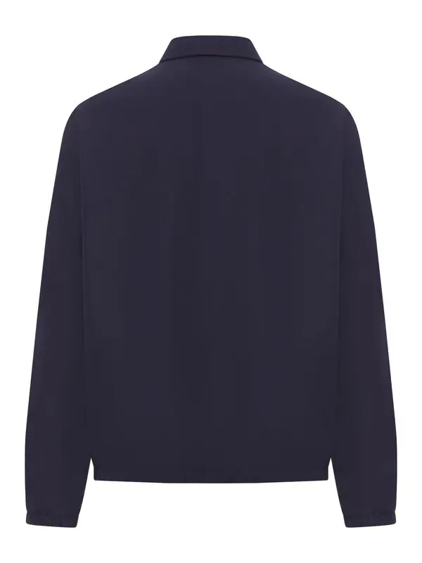 Celine Blouson In Cotton And Wool Gabardine